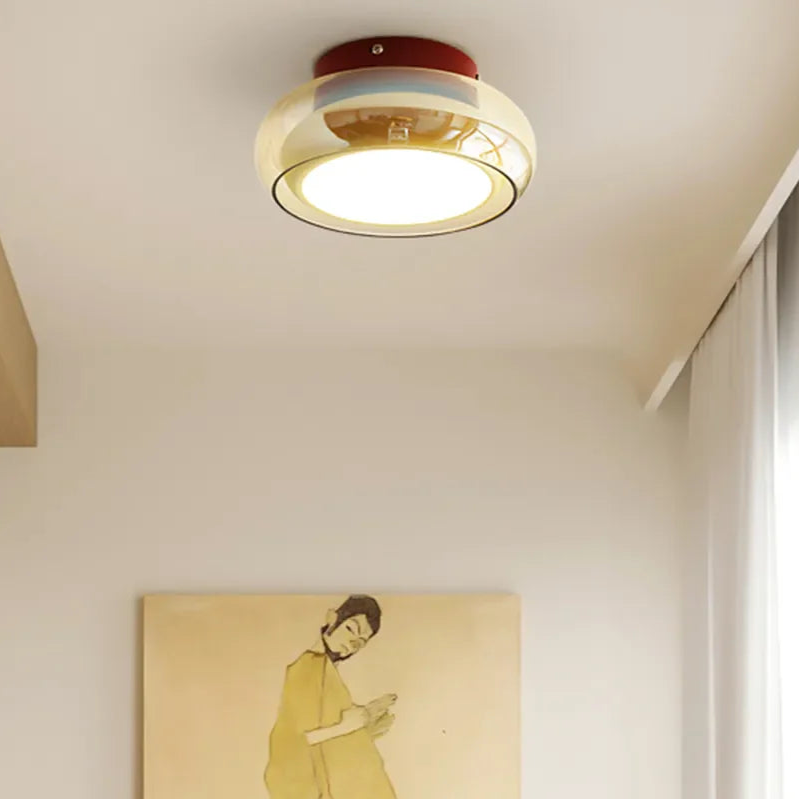 Vintage Small Acrylic LED Ceiling Light – Misterlamp Auckland