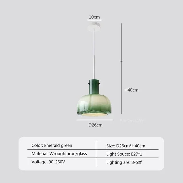 Arctic - Led Nordic Pendant Light Glass – Misterlamp Auckland