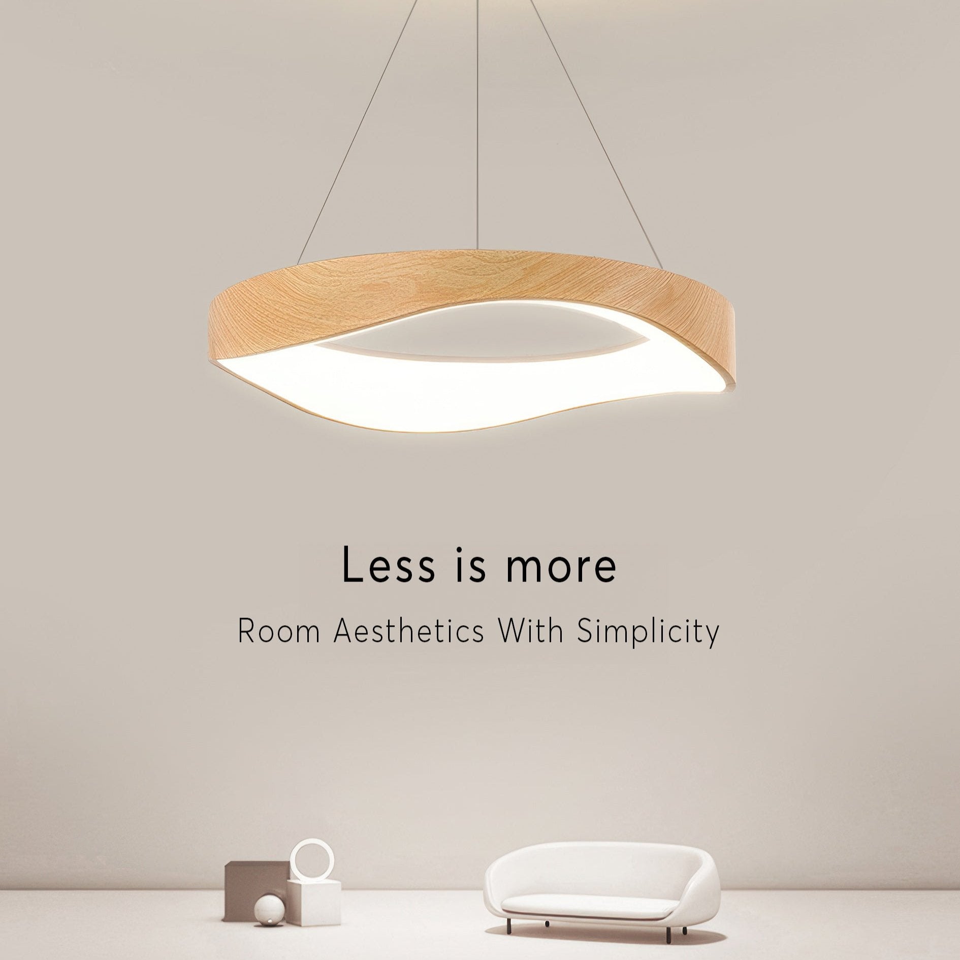 Modern Round LED Pendant Light for Versatile Indoor Lighting ...